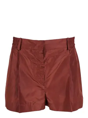 Valentino Garavani Tailored Pressed-crease Shorts - Brown