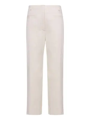 Proenza Schouler Mid-rise Bootcut Trousers - White