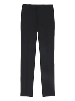 Sandro Berkeley Slim-Fit Wool Trousers Bleus