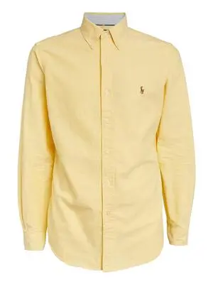 Polo Ralph Lauren Cotton Oxford Shirt - Yellow