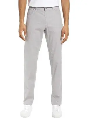 BRAX Cooper Stretch Five Pocket Pants - Silver