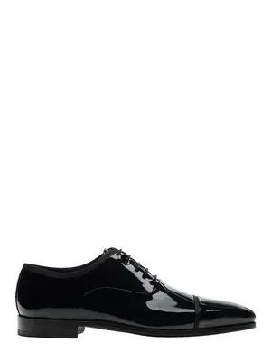 Magnanni Jadiel Patent Cap-toe Oxfords - Black