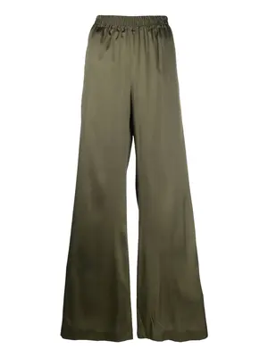 GIANLUCA CAPANNOLO Gianluca Capannolo Wide-Leg Trousers Green