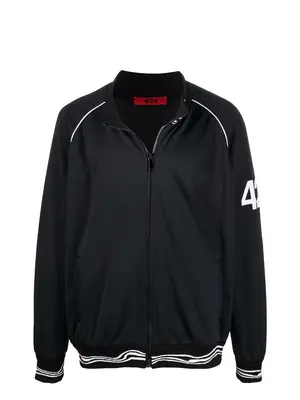 424 Zipped Track Jacket - Black