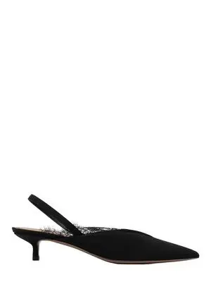 NEOUS 35mm Slingback Pumps - Black