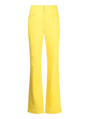 DE LA VALI Charlie Tailored Trousers - Yellow