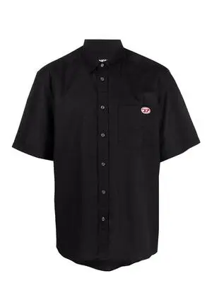 DIESEL® Logo-patch Short-sleeve Shirt
