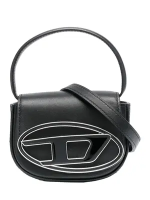 DIESEL 1dr Xs Leather Crossbody Bag - Black
