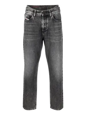 DIESEL® D-fining Tapered-leg Jeans - Grey