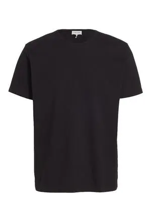 FRAME Logo Cotton T-shirt Blanc