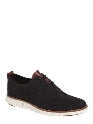 Cole Haan Zerogrand Stitchlite Wing Oxford - Black/ivory