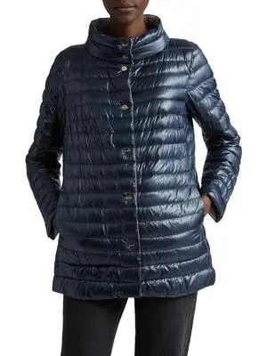 Herno Herno Reversible Ultralight Down Jacket 9294 Navy To Grey