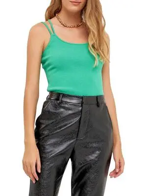 GREY LAB Grey Lab Two-Strap Bodysuit Green