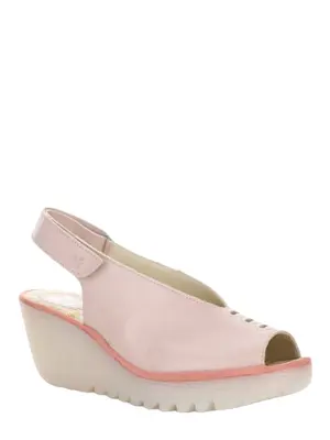 Fly London Fly London Yeay Peep Toe Sandal Nude Dublin