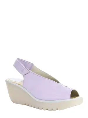 Fly London Fly London Yeay Peep Toe Sandal Violet Gotborg