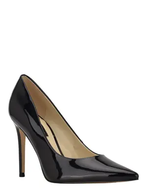 Nine West Nine West Pointed-Toe Pump Black Patent