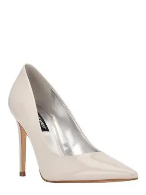 Nine West Nine West Pointed-Toe Pump Ivory Patent