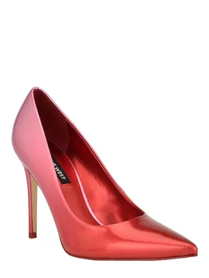 Nine West Nine West Pointed-Toe Pump Medium Red