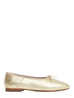 MANSUR GAVRIEL Dream Ballerina Flat Gold