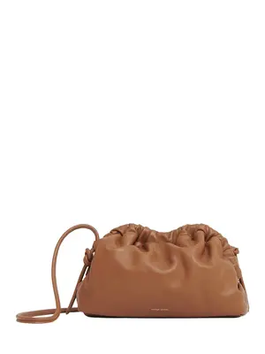 MANSUR GAVRIEL Mini Cloud Clutch Camel