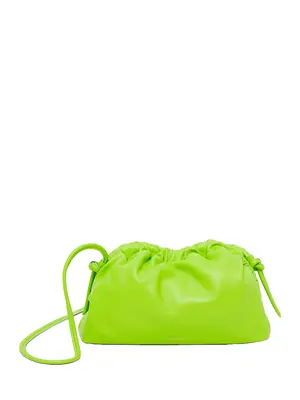 MANSUR GAVRIEL Mini Cloud Clutch Electric Lime
