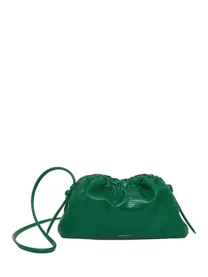 MANSUR GAVRIEL Mini Cloud Clutch Leaf Lizard