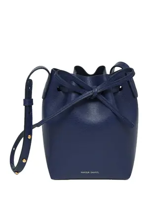 MANSUR GAVRIEL Mansur Gavriel Mini Mini Bucket Bag Blue
