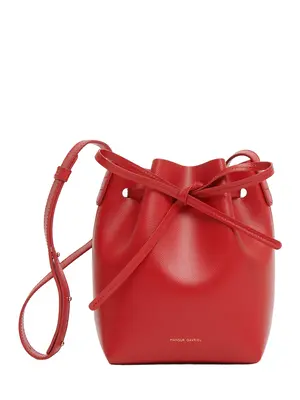 MANSUR GAVRIEL Mansur Gavriel Mini Mini Bucket Bag Flamma / Ballerina