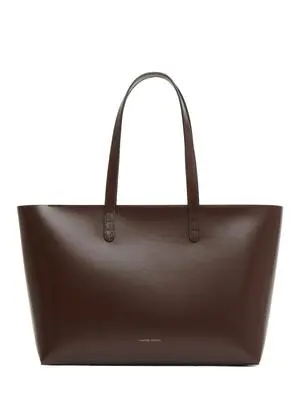 MANSUR GAVRIEL Small Zip Tote - Chocolate/warm Grey