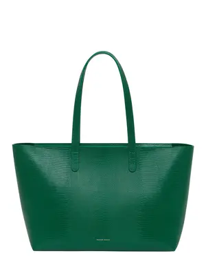 MANSUR GAVRIEL Small Zip Tote Leaf Lizard