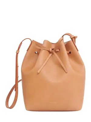 MANSUR GAVRIEL Bucket Bag Cammello/malva
