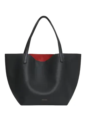 MANSUR GAVRIEL Everyday Soft Tote Bag - Black/flamma