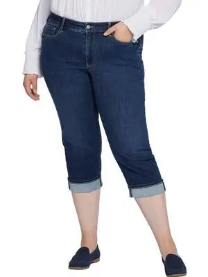 NYDJ NYDJ Marilyn Cuffed Capri Jeans Cambridge