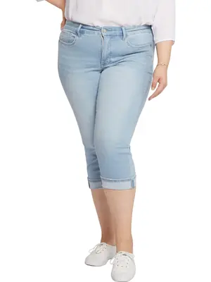 NYDJ NYDJ Marilyn Cuffed Capri Jeans Hollander