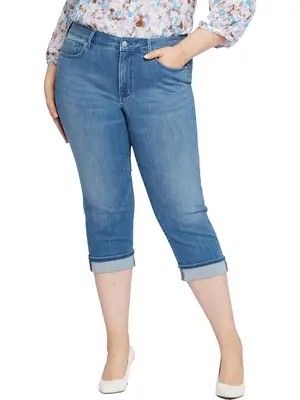 NYDJ NYDJ Marilyn Cuffed Capri Jeans Stunning