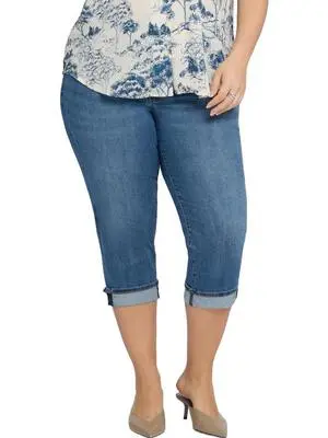 NYDJ NYDJ Marilyn Cuffed Capri Jeans Wild River