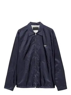 Prada Re-Nylon Blouson Jacket Blue