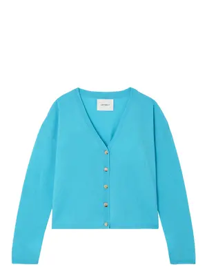 LISA YANG LISA YANG Abby Cashmere Cardigan Blue