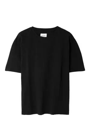 Khaite Mae Cotton-jersey T-shirt - Black
