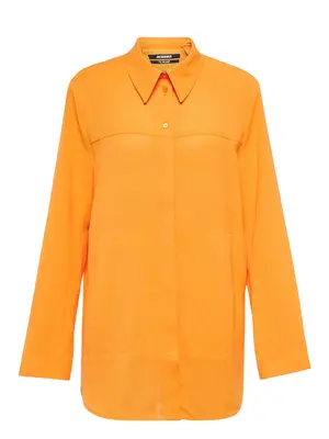 Jacquemus La Chemise Passio Shirt - Orange