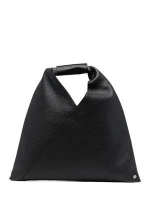 MAISON MARGIELA Japanese Leather Tote Bag - Black