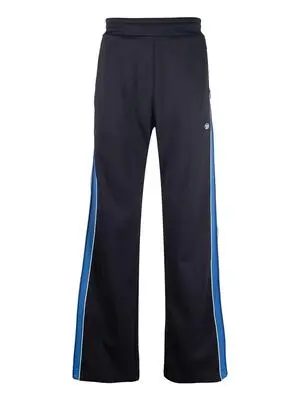 DIESEL® Side Stripe-detail Track Pants - Blue