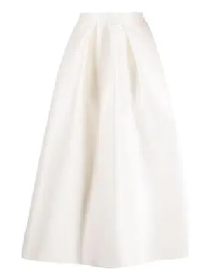 Sachin & Babi Leighton Faille Skirt - White