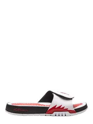 JORDAN Hydro 5 Retro Fire Red Slides