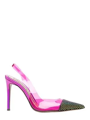 Alexandre Vauthier Contrast Slingback Pumps - Pink