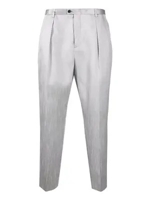 Saint Laurent Tailored-cut Trousers - Grey