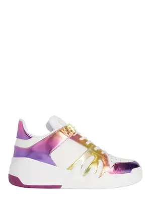 GIUSEPPE ZANOTTI Talon Mid-top Sneakers - White