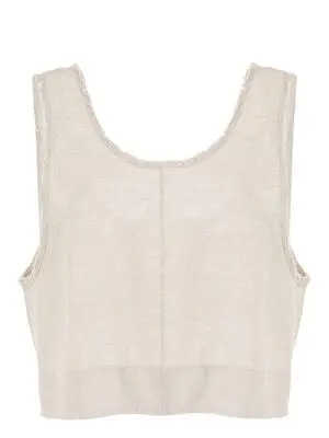 OSKLEN Frayed-Edge Top