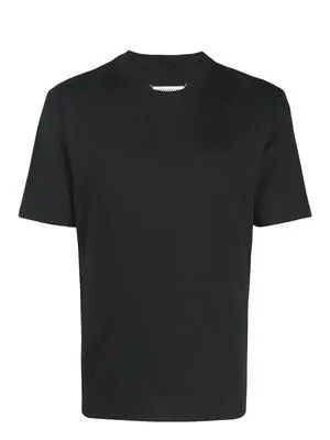 MAISON MARGIELA Crew-neck Cotton T-shirt - Black