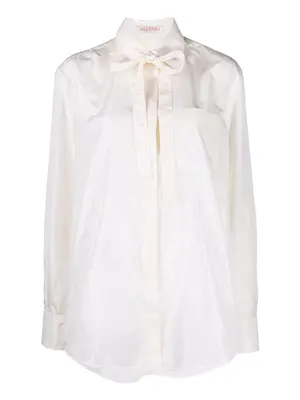 VALENTINO Valentino Garavani Long-Sleeve Button-Fastening Shirt